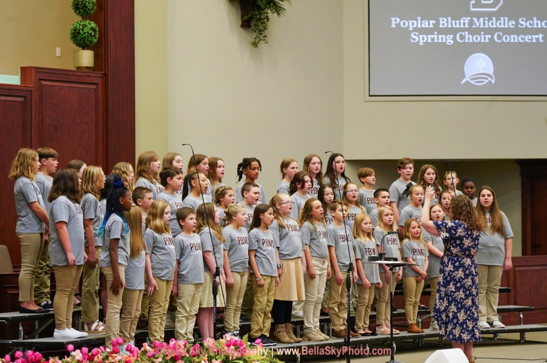 Poplar Bluff Middle School Honor Choir Concert